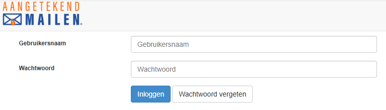Gebruikershandleiding Aangetekend Mailen