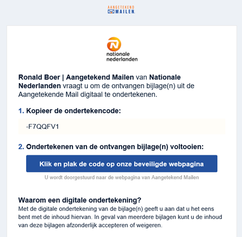 Gebruikershandleiding Aangetekend Mailen